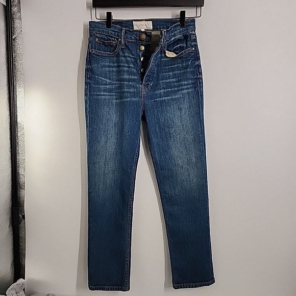 THE GREAT. | Jeans | New The Great Size 27 Straight A Button Fly Blue ...